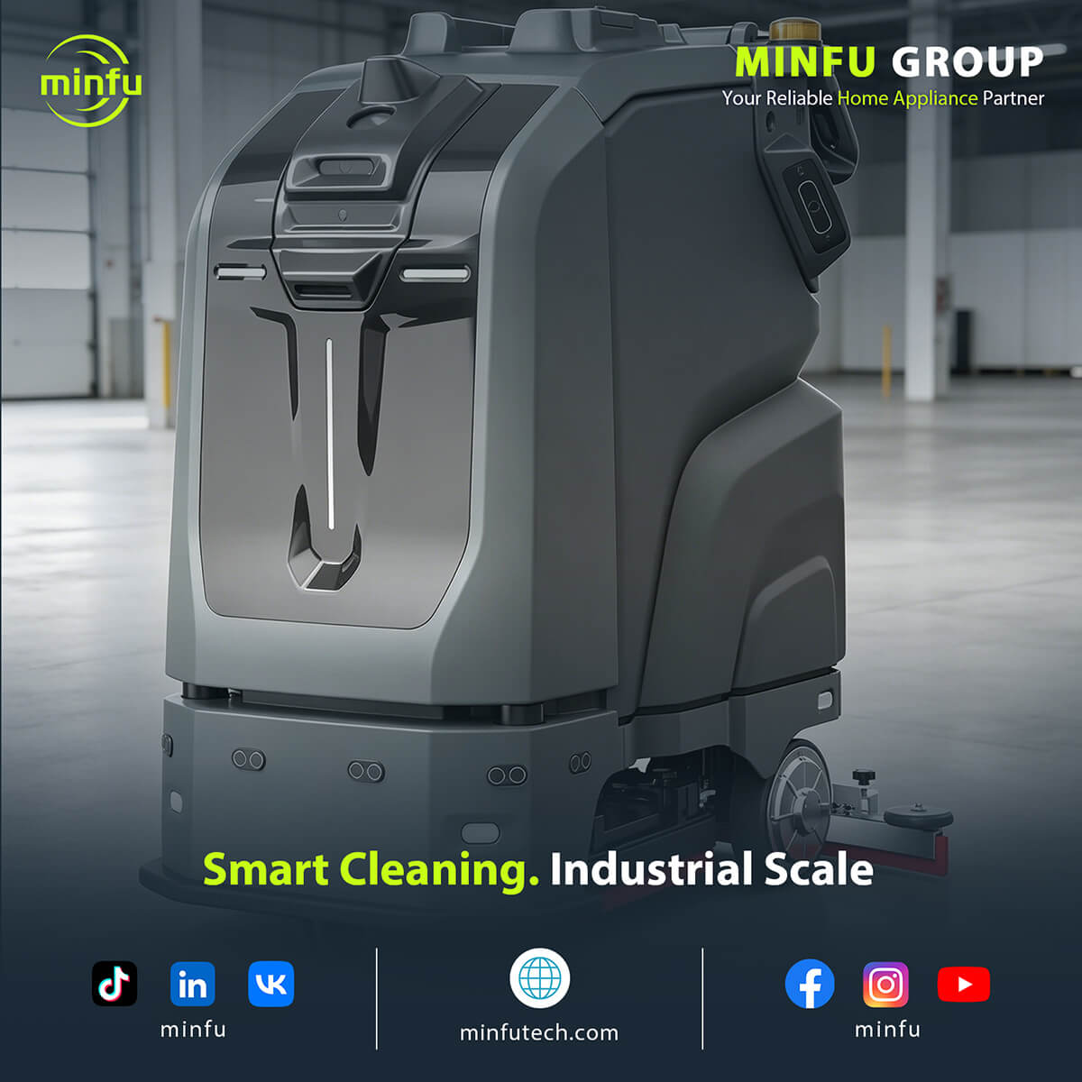 Select Commercial Cleaning Robot Factory | Minfu